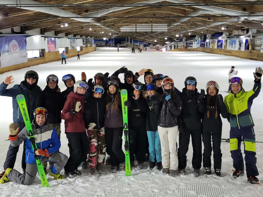 Ski-AG in Bottrop - Goethe-Schule